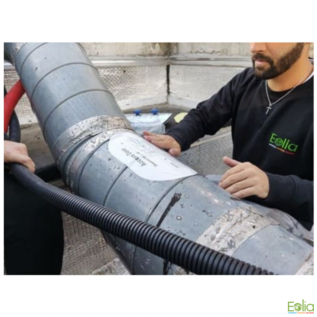 EOLIA réalise la pose de 30 trappes de visite sur conduit d'extraction ...
