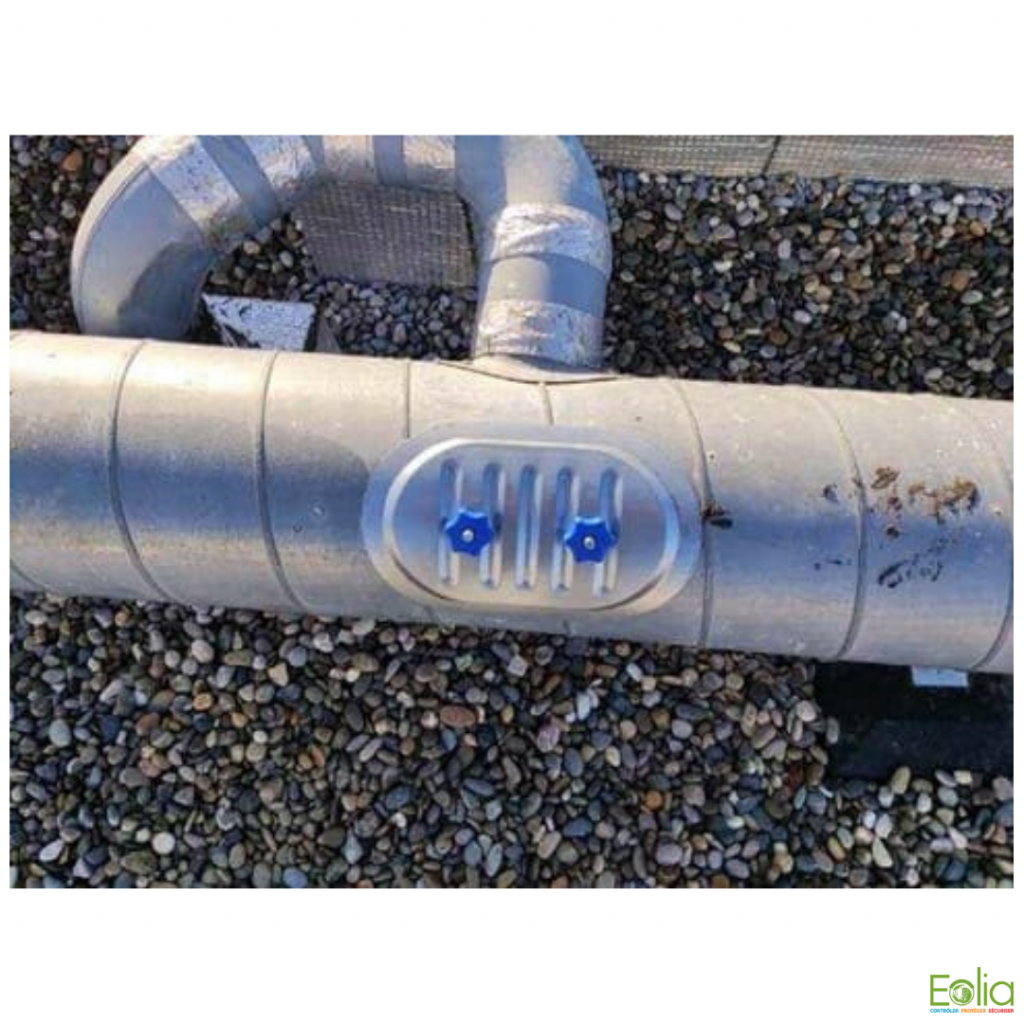 EOLIA réalise la pose de 30 trappes de visite sur conduit d'extraction ...